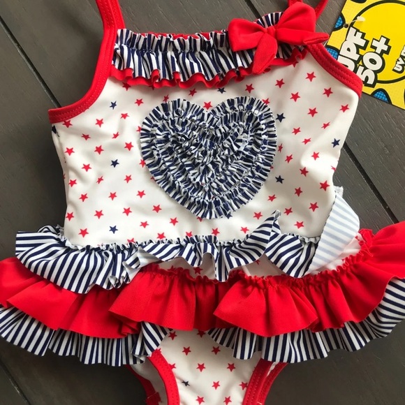 Swim | Patriotic Girl Swimsuit | Poshmark